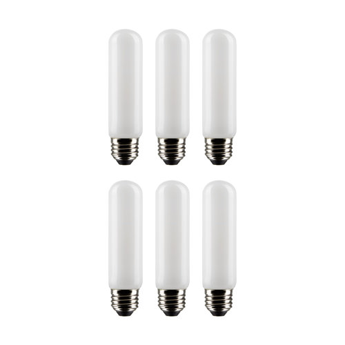 Satco T10 LED, Dimmable Light Bulb, E26/Medium (Standard) Base | Wayfair